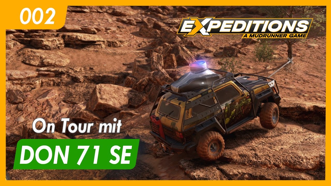 Expeditions A MudRunner Game | 002 | On Tour mit dem DON 71 SE | Let's ...