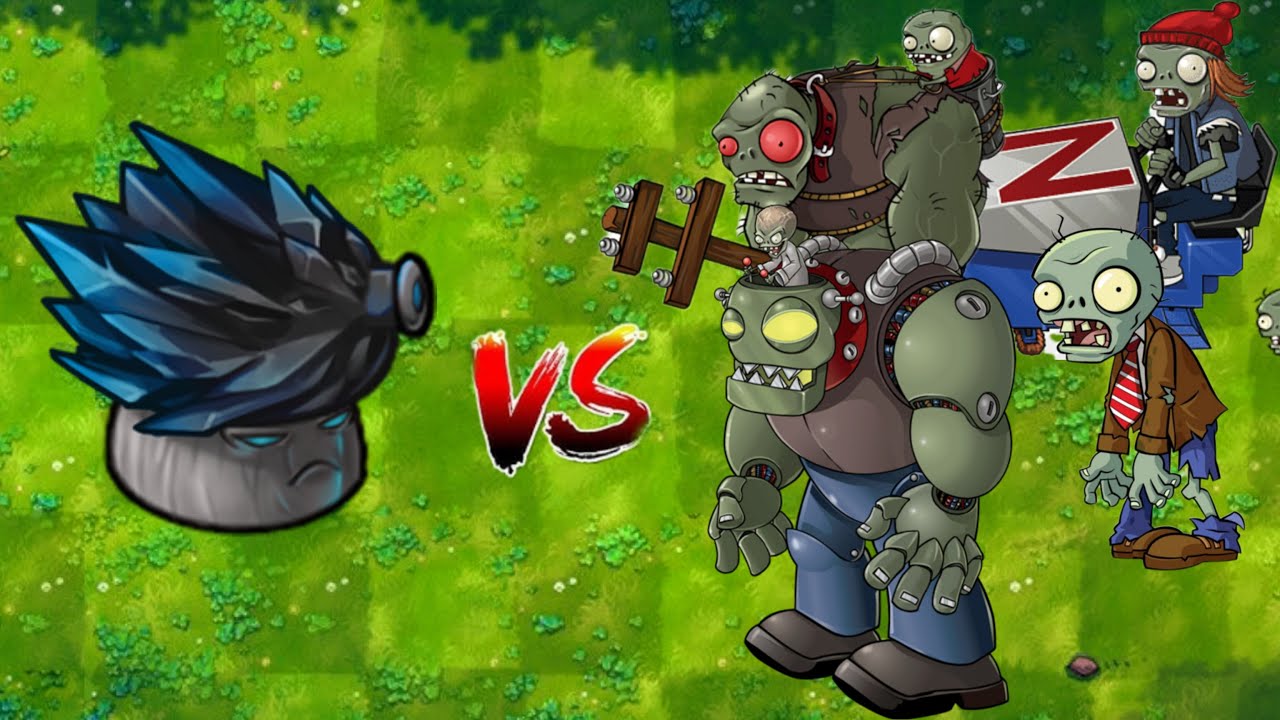 PVZ FUSION Challenge ! Super Fume VS All Zombies - YouTube