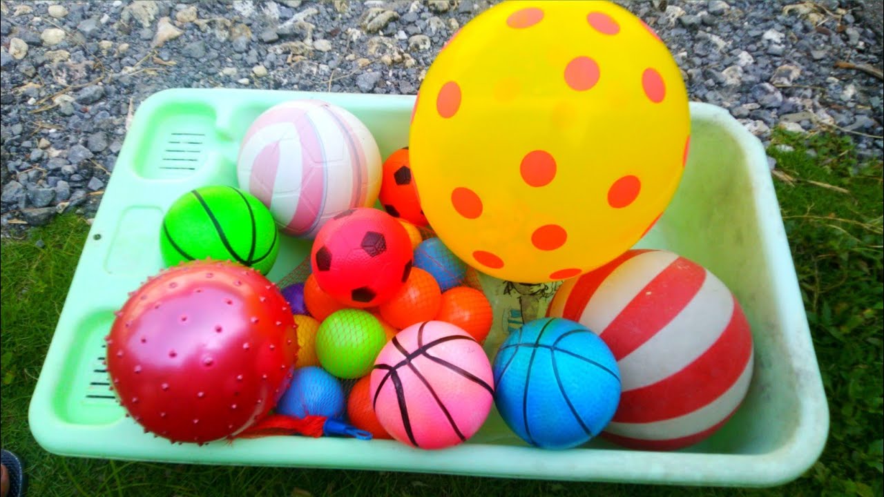 Seru!! mencari balon dan bola juga memecahkan balon polkadot berhadiah ...