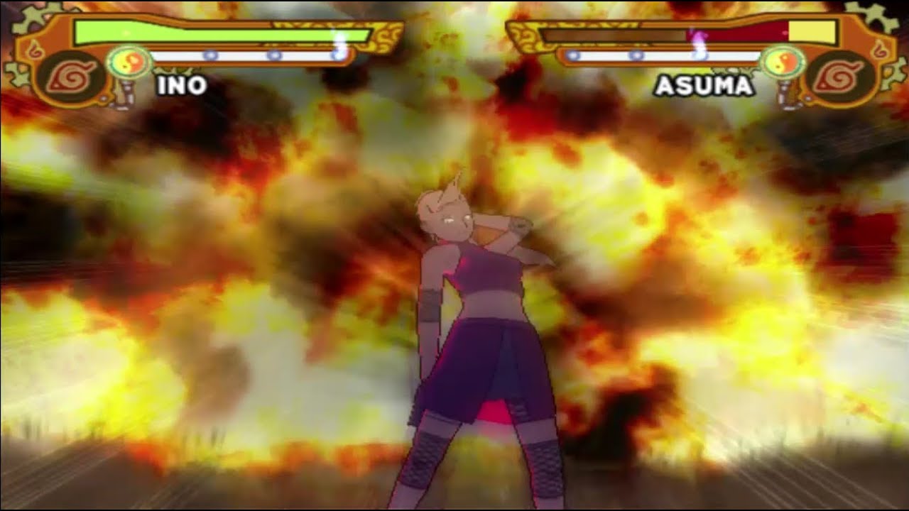 Ino Vs. Asuma | Naruto Shippuden: Ultimate Ninja 5 - YouTube