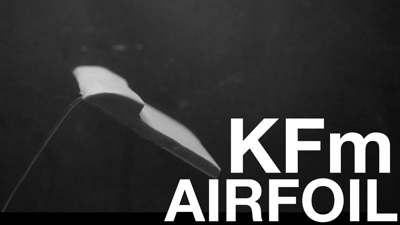 KF Airfoil - Lift vs Drag Testing - YouTube