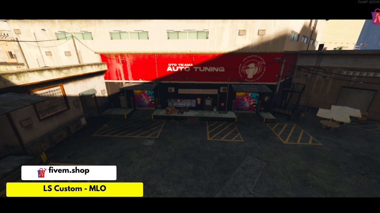 LS Custom MLO | FiveM Mechanic MLO - YouTube