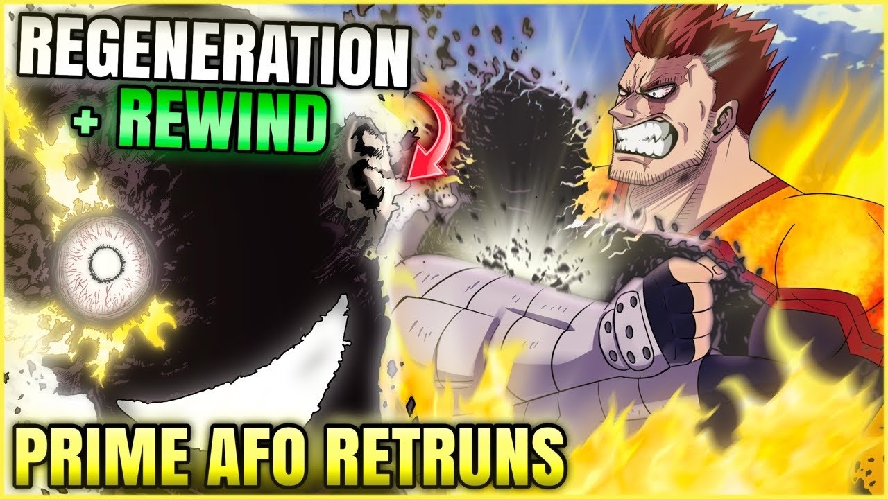 OH WOW..🤯 All For One RETURNS to his PRIME (Rewind + Regeneration) | My ...