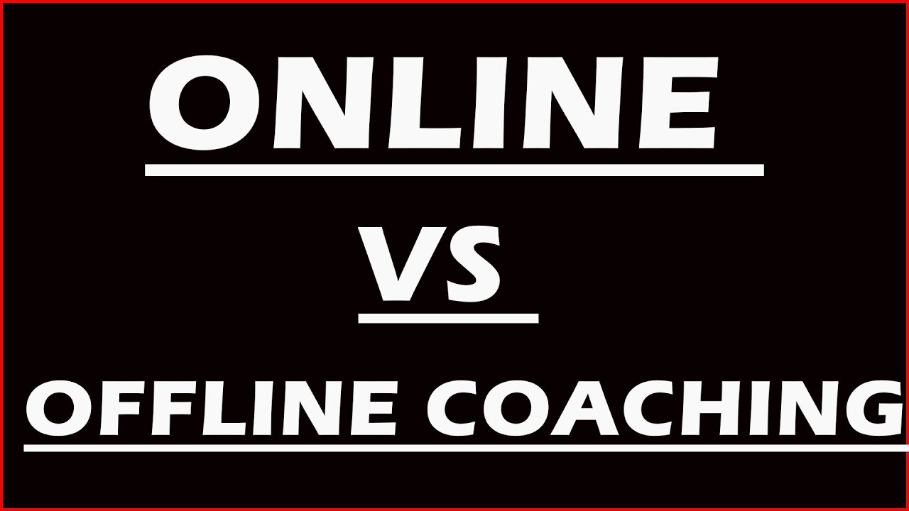online coaching vs offline coaching - YouTube