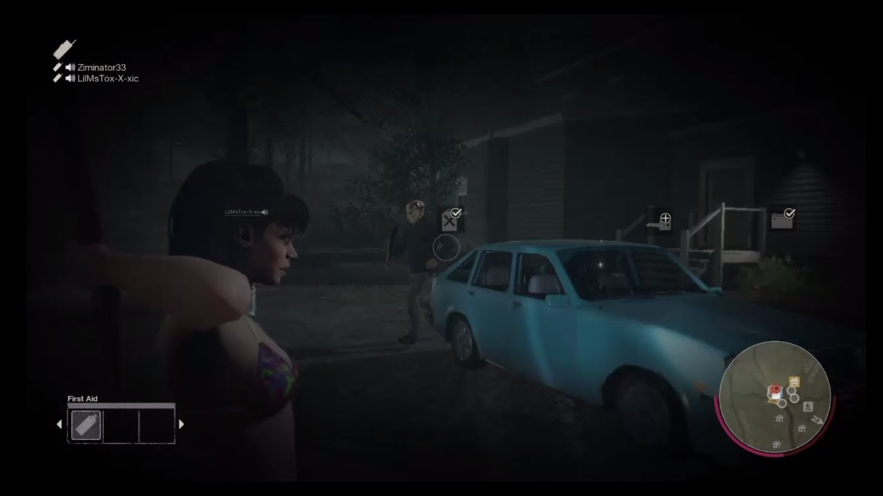 Friday the 13th Game Tiffany Cox Gameplay Part IV Jason Rescued by ...