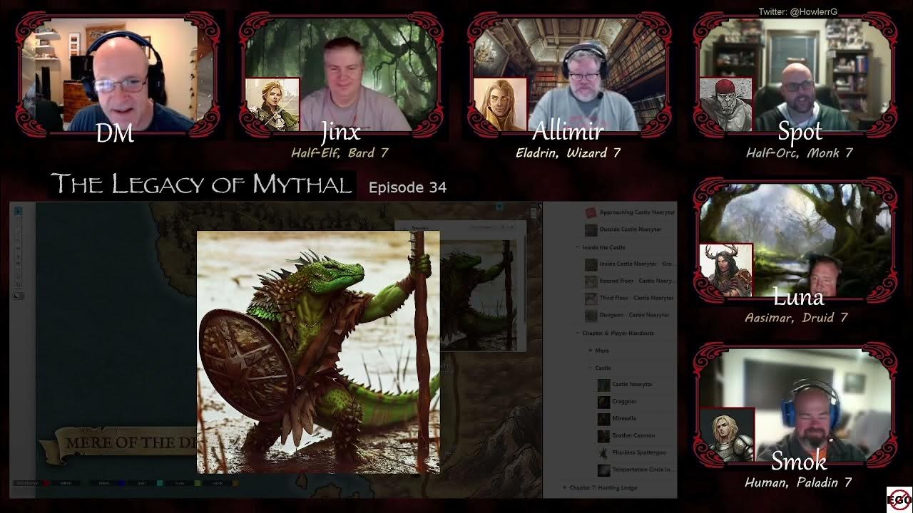 D&D 5e Legacy of Mythal Campaign, Episode 34, "Castle Naerytar" - YouTube
