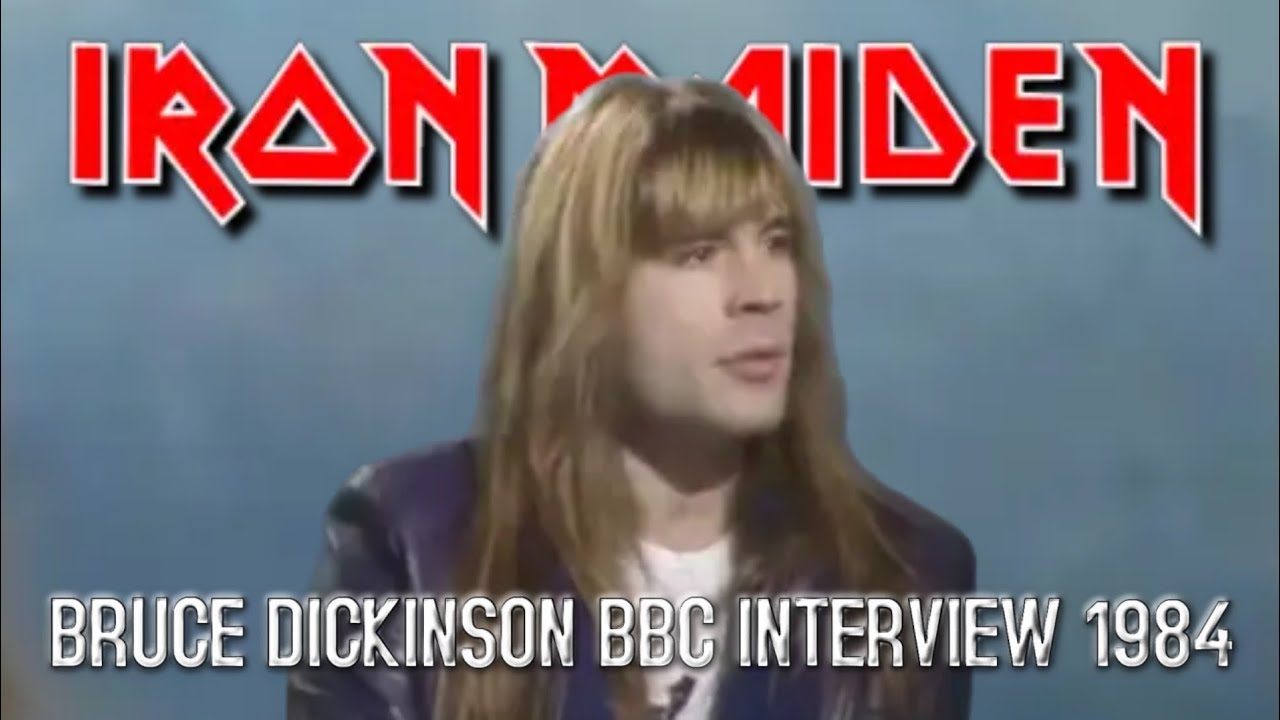 Bruce Dickinson BBC Interview 1984 - YouTube