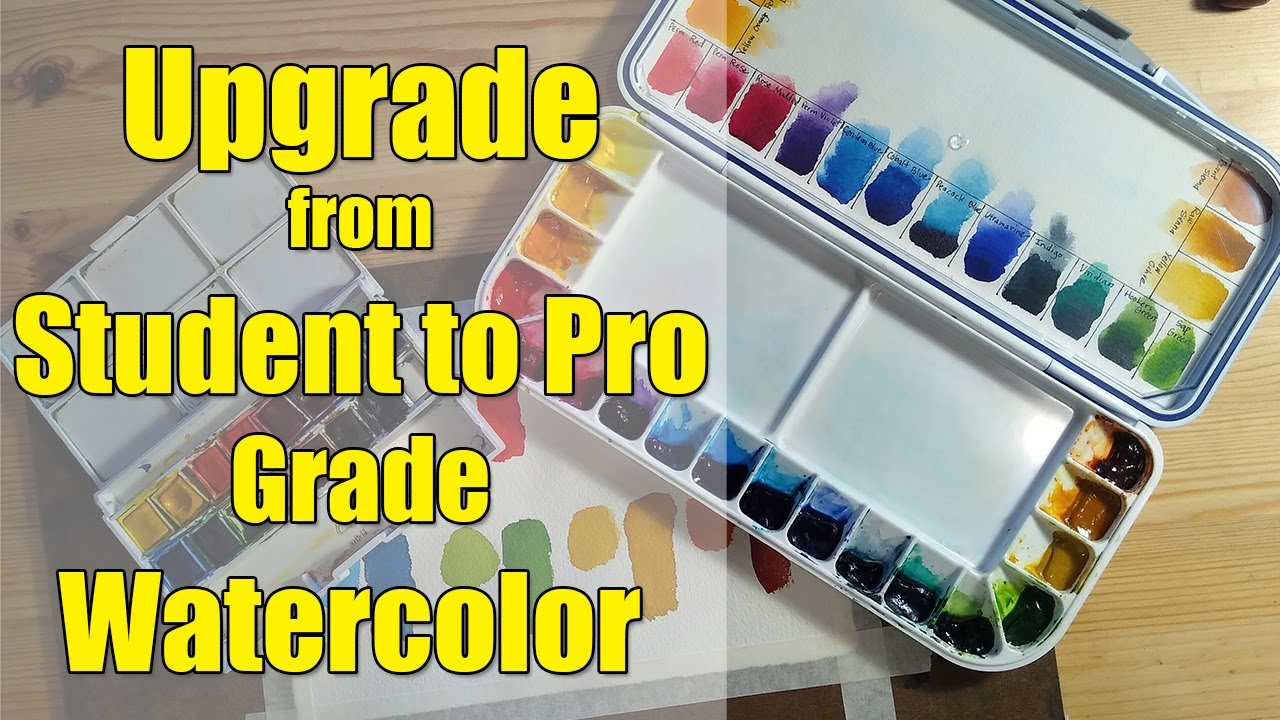 Upgrade From Student to Professional Grade Watercolor Paints - My ...