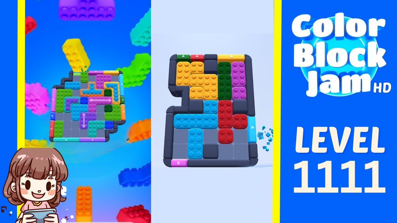 Color Block Jam Level 1111 Solution Walkthrough - YouTube