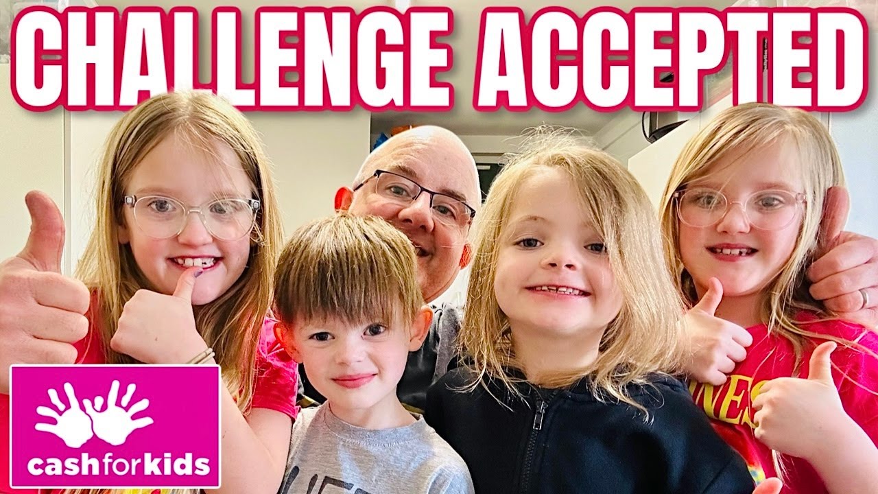CHALLENGE ACCEPTED | MFR Cash For Kids FAMILY CHALLENGE for MARCH - YouTube