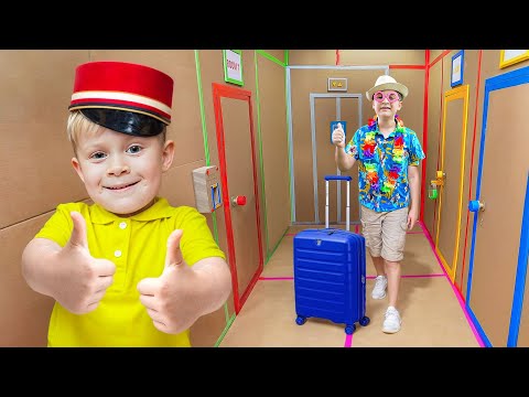 Liburan Seru di Hotel Cardboard ⭐️ Pengalaman VIP Anak-anak