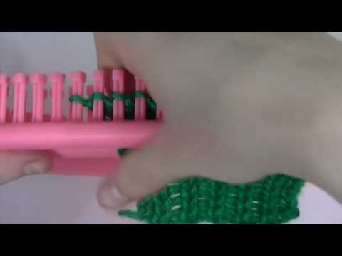 The Gallery London Serenity Loom - Garter Stitch - YouTube