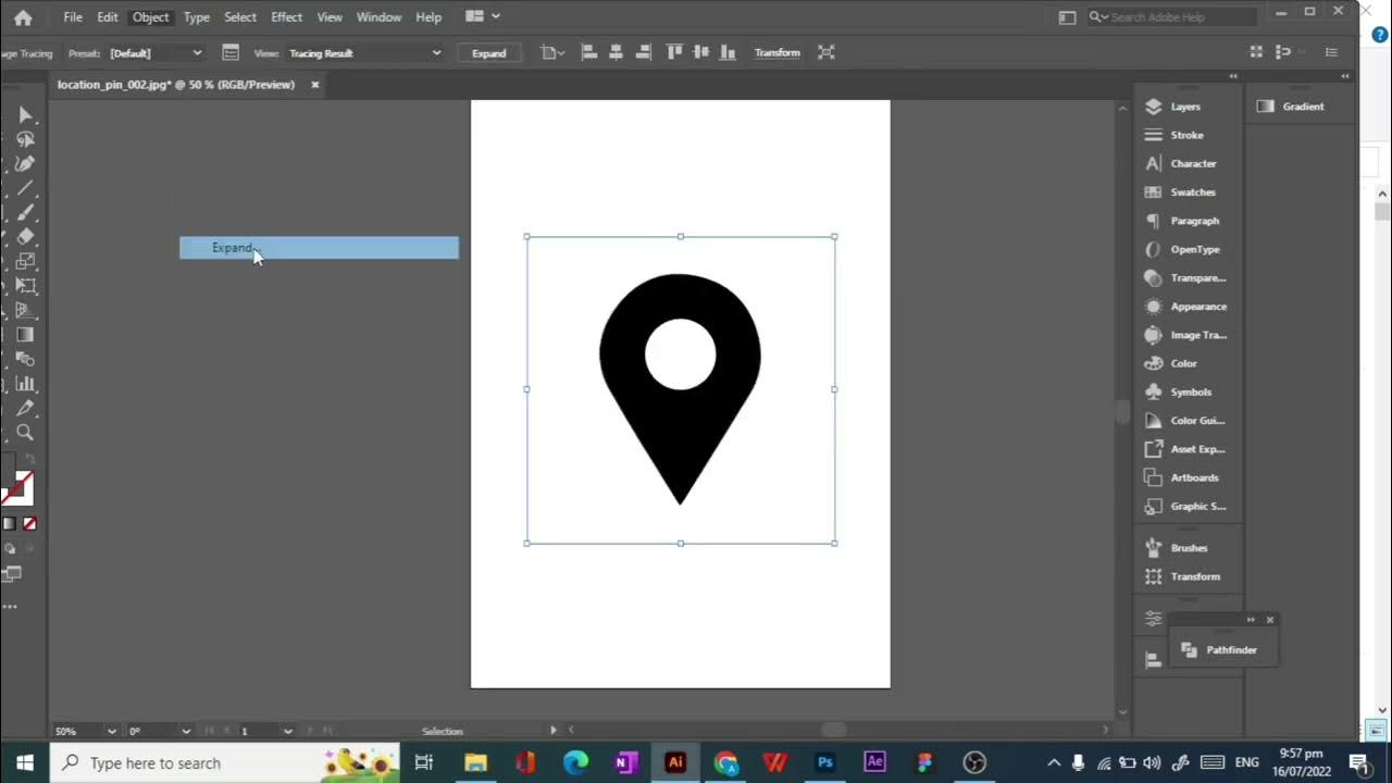 Creating Location Markers in Photoshop - YouTube