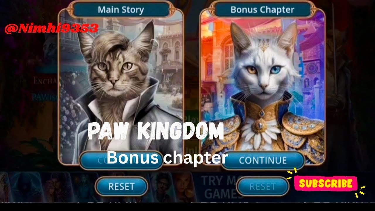 Paw Kingdom || bonus chapter full walkthrough @nimhi9353 - YouTube