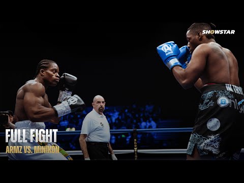 Armz Korleone vs Minikon Full Fight | Showstar Boxing UK vs USA