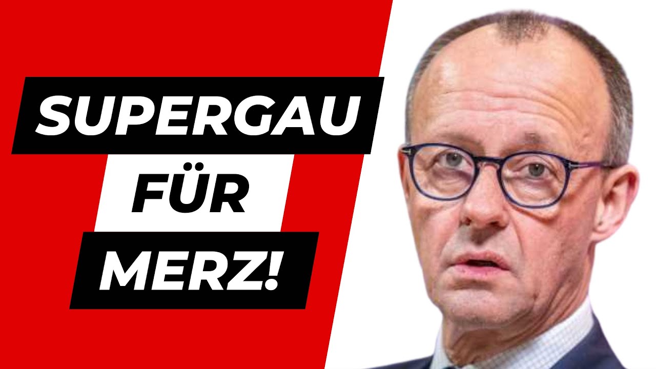 Unfassbar: Absolute Katastrophe für Friedrich Merz! - YouTube