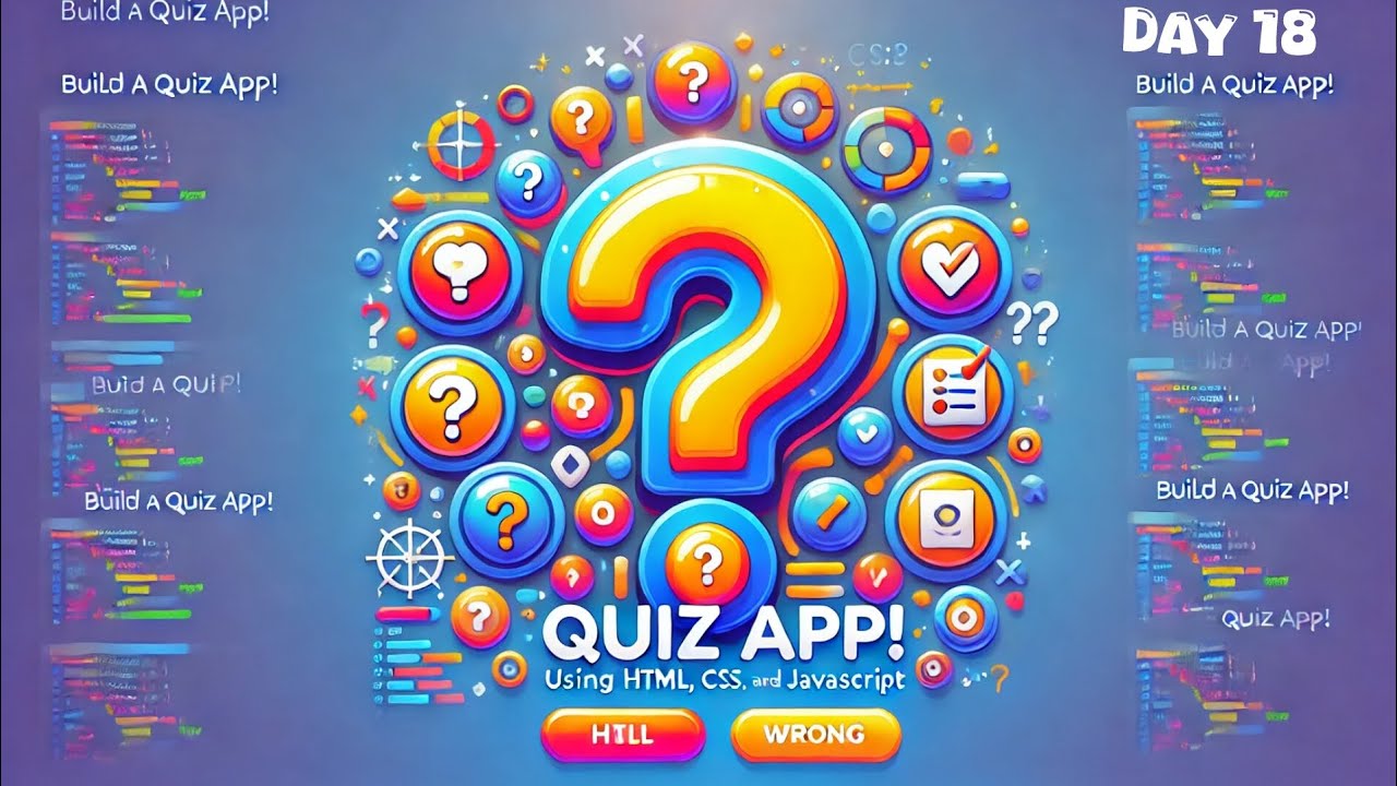 How To Create Quiz App In Tamil Html Css Js 100daysofcode Youtube
