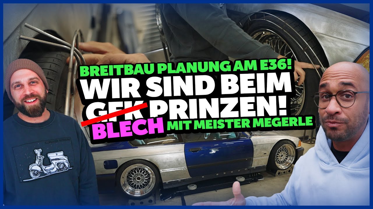 JP Performance - Wir sind beim Blech-Prinzen! | E36 V8 Breitbau bei ...