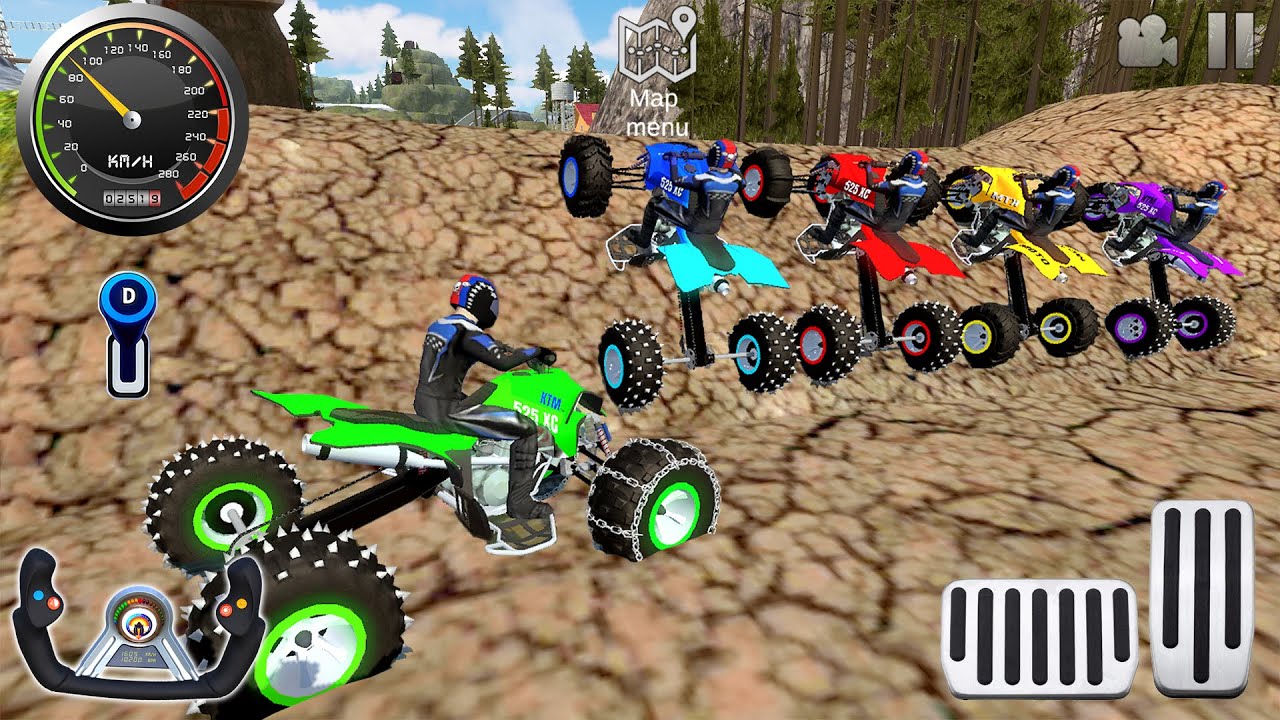Impossible Dirt Quad Bikes Racing Simulator - Extreme Motocross ATV mud Stunts - Android ...