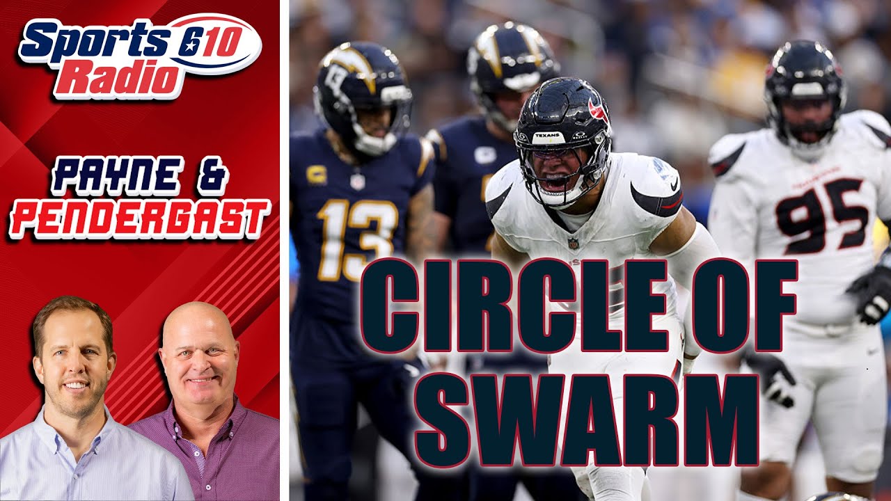 Texans Circle of Swarm ahead of regular season finale vs. Colts - YouTube
