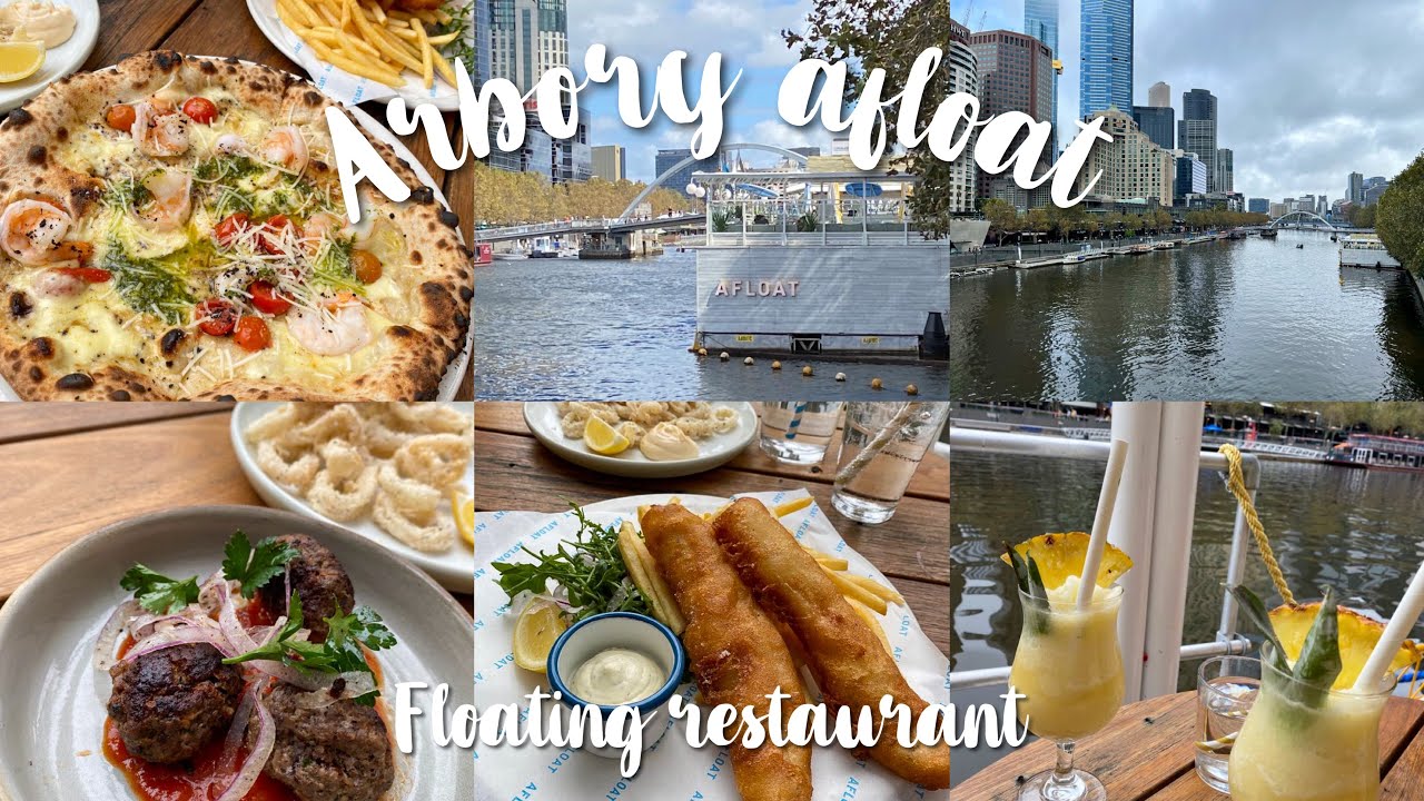 Melbourne restaurants | FLOATING BAR & RESTAURANT 2022 - YouTube