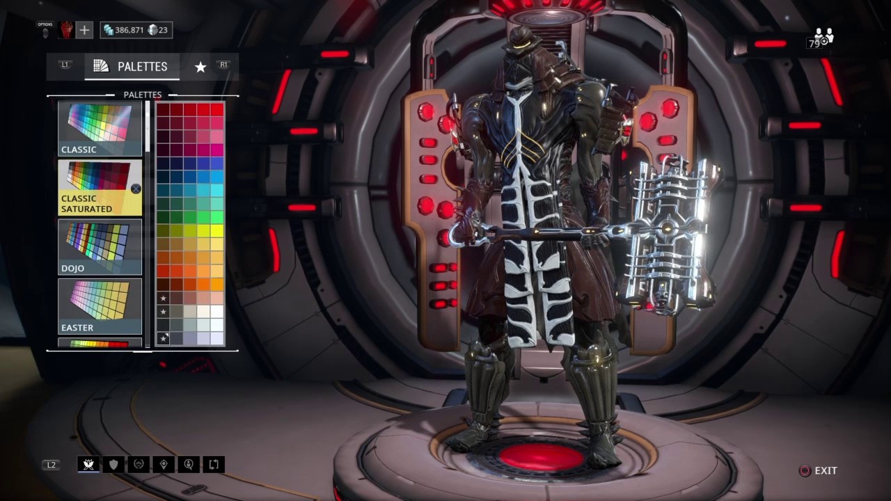 Warframe Atlas Fashion Frame Showcase - YouTube