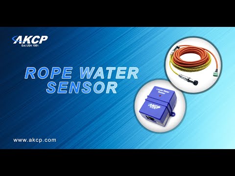 AKCP Rope Water Sensor - YouTube