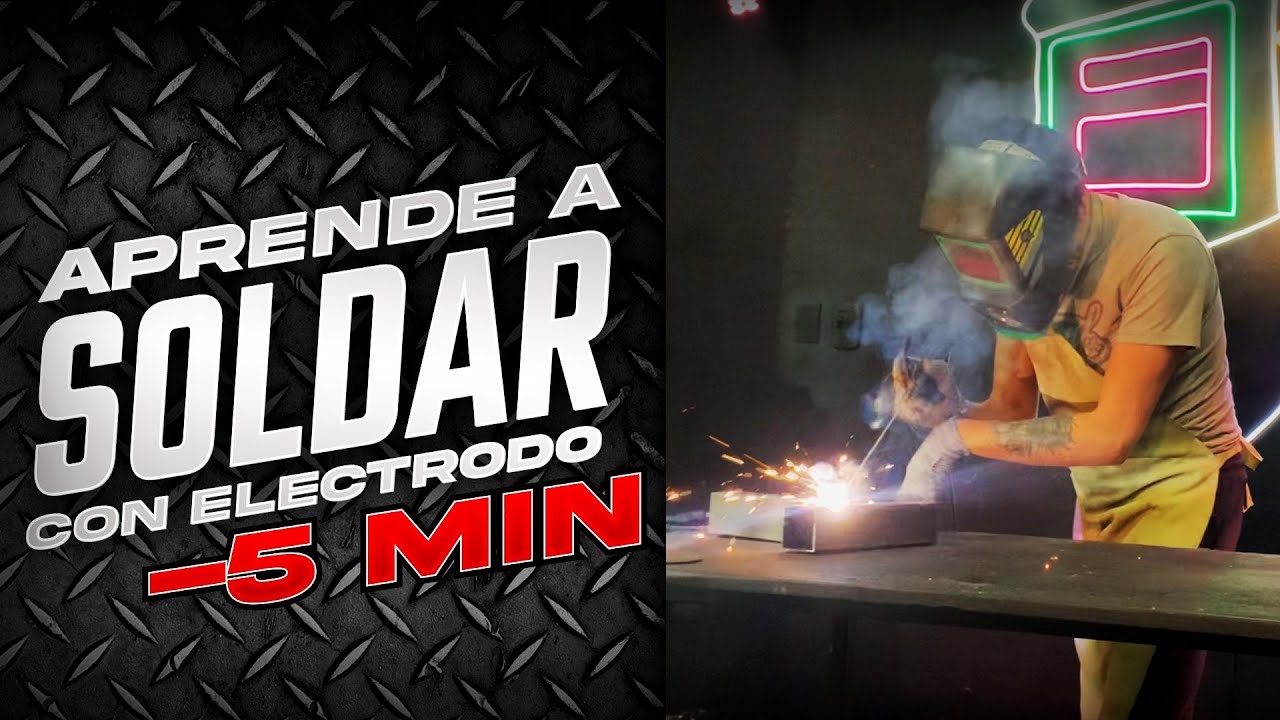 APRENDE A SOLDAR CON ELECTRODO EN 5 MINUTOS - DJ HERRERO - YouTube