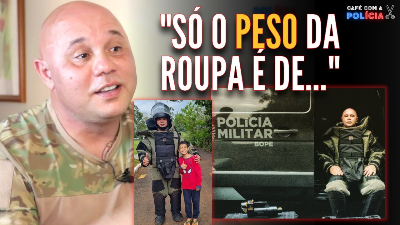 COMO É O TRAJE DO OPERADOR EXPLOSIVISTA DO BOPE? - YouTube