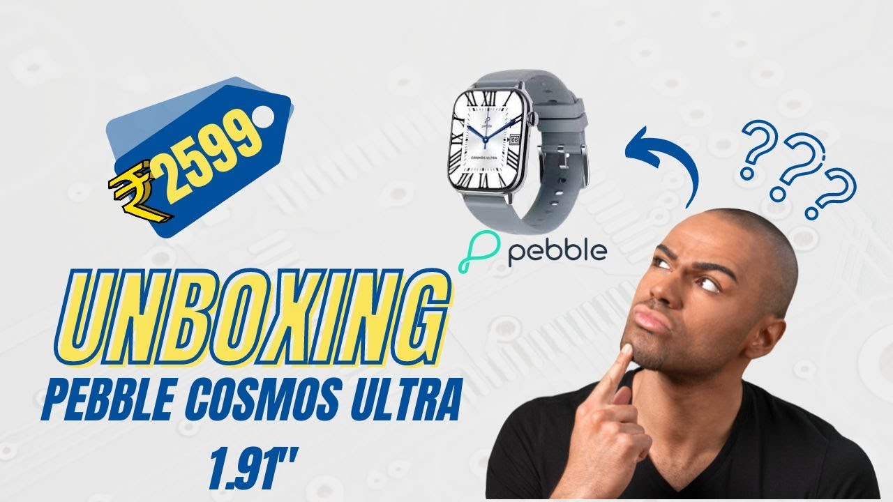 Pebble Cosmos Ultra 1.91" Unboxing - YouTube
