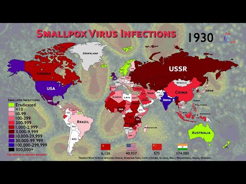 The Spread and Eradication of Smallpox (1919-1977)