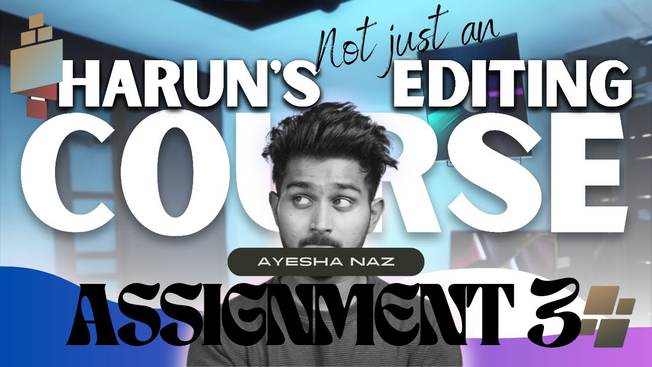 Assignment 3 My Best Edit?| Third Assignment | @TharunSpeaks - YouTube