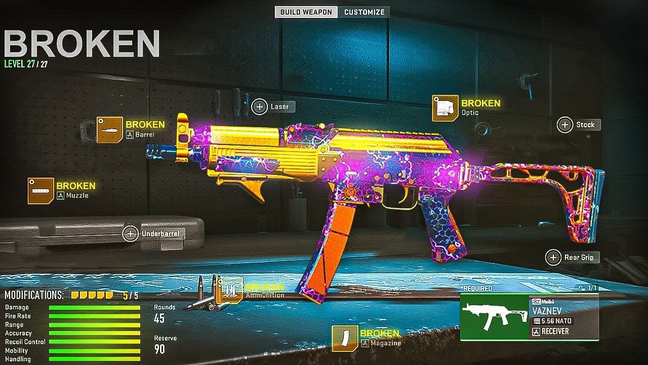 *NEW* BEST Vaznev 9K Setup on Vondel Park (Best Vaznev 9K Loadout ...