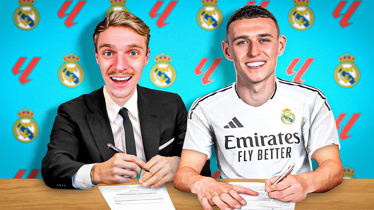 I Signed England's Best Player for $160M... - YouTube