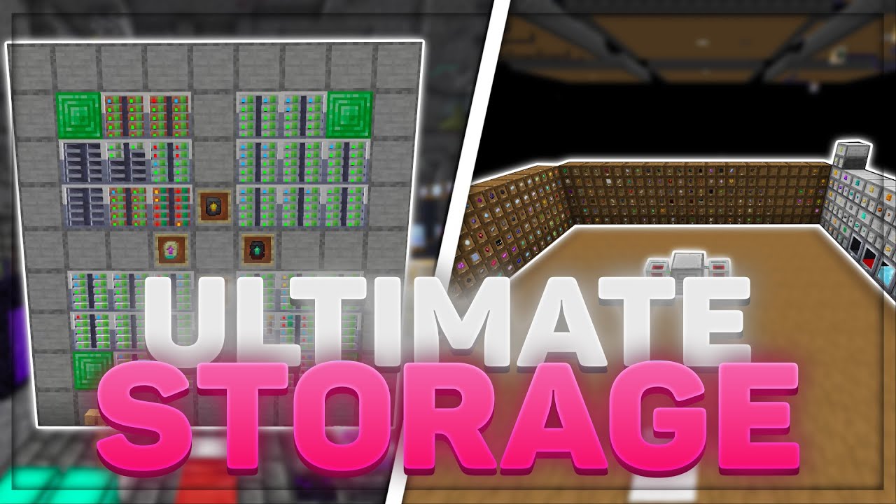 How to Build the BEST Storage Solution in All The Mods 10 (ATM10) - YouTube
