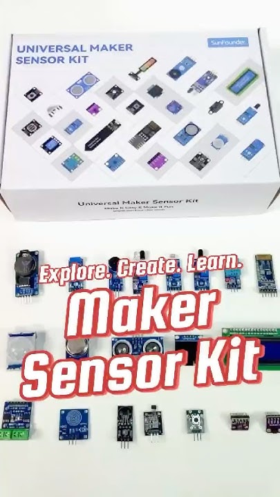 Unboxing The Sunfounder Universal Maker Sensor Kit Perfect For