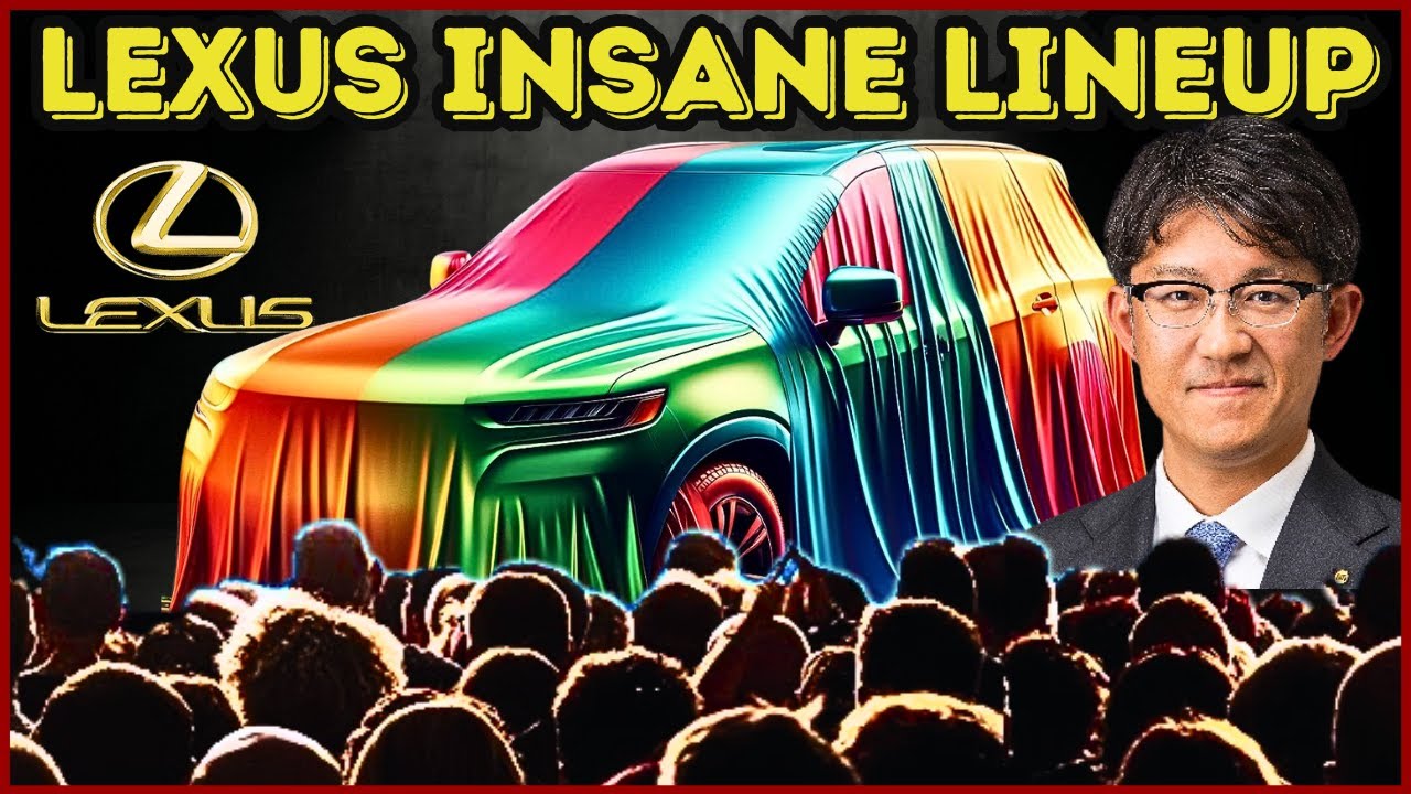 Lexus CEO Revealed 5 New 2025 Models & SHOCKED The Entire Car Industry ...