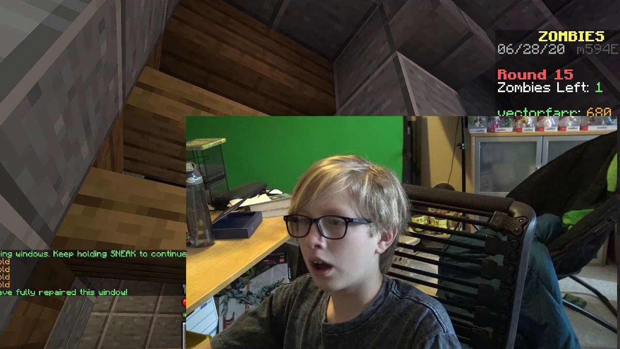 A New Game! - Vector Farr Plays Minecraft Zombies Episode 1 - YouTube