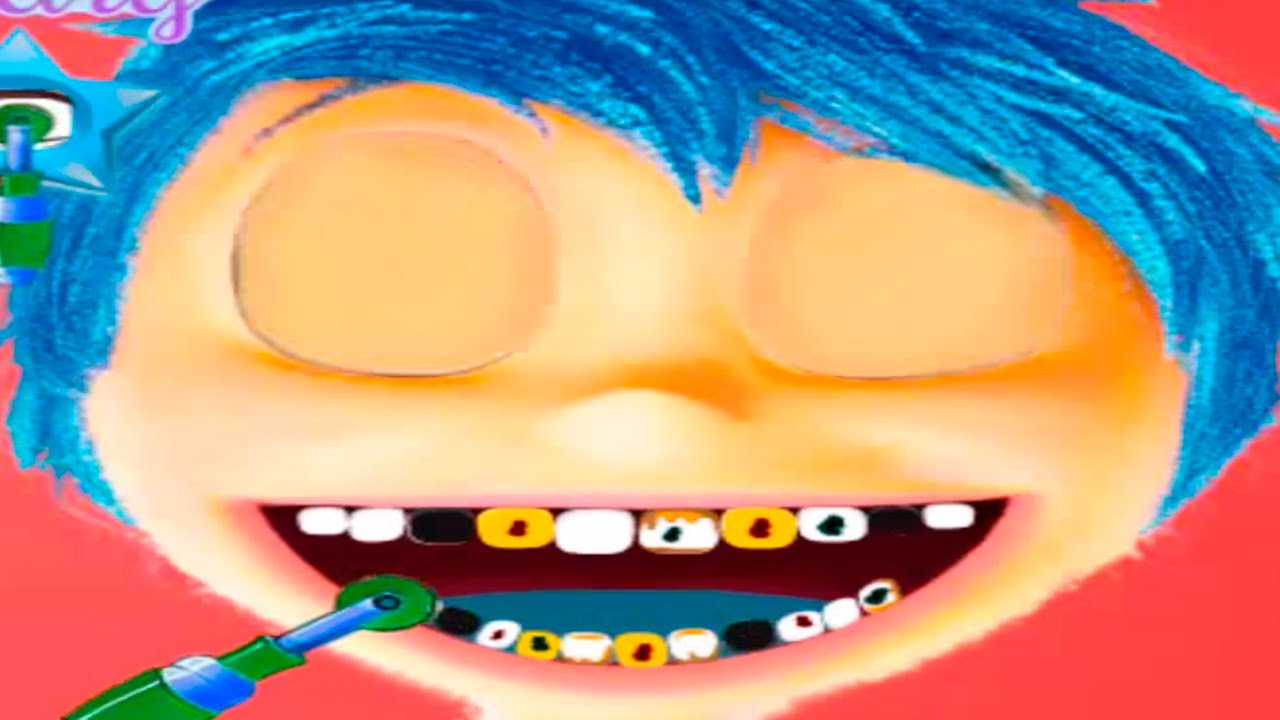 Disney Pixar INSIDE OUT - Joy tooth Problem! in the Dentist / English ...