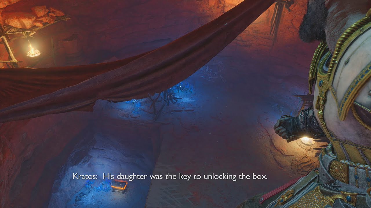 Kratos Tells A Sad Story About Hephaestus, Pandora & Pandora's Box ...