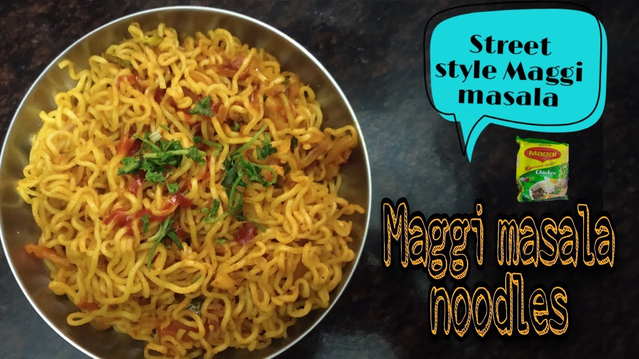 Dry masala maggi recipe|| maggi masala recipe Street food maggi/how to ...