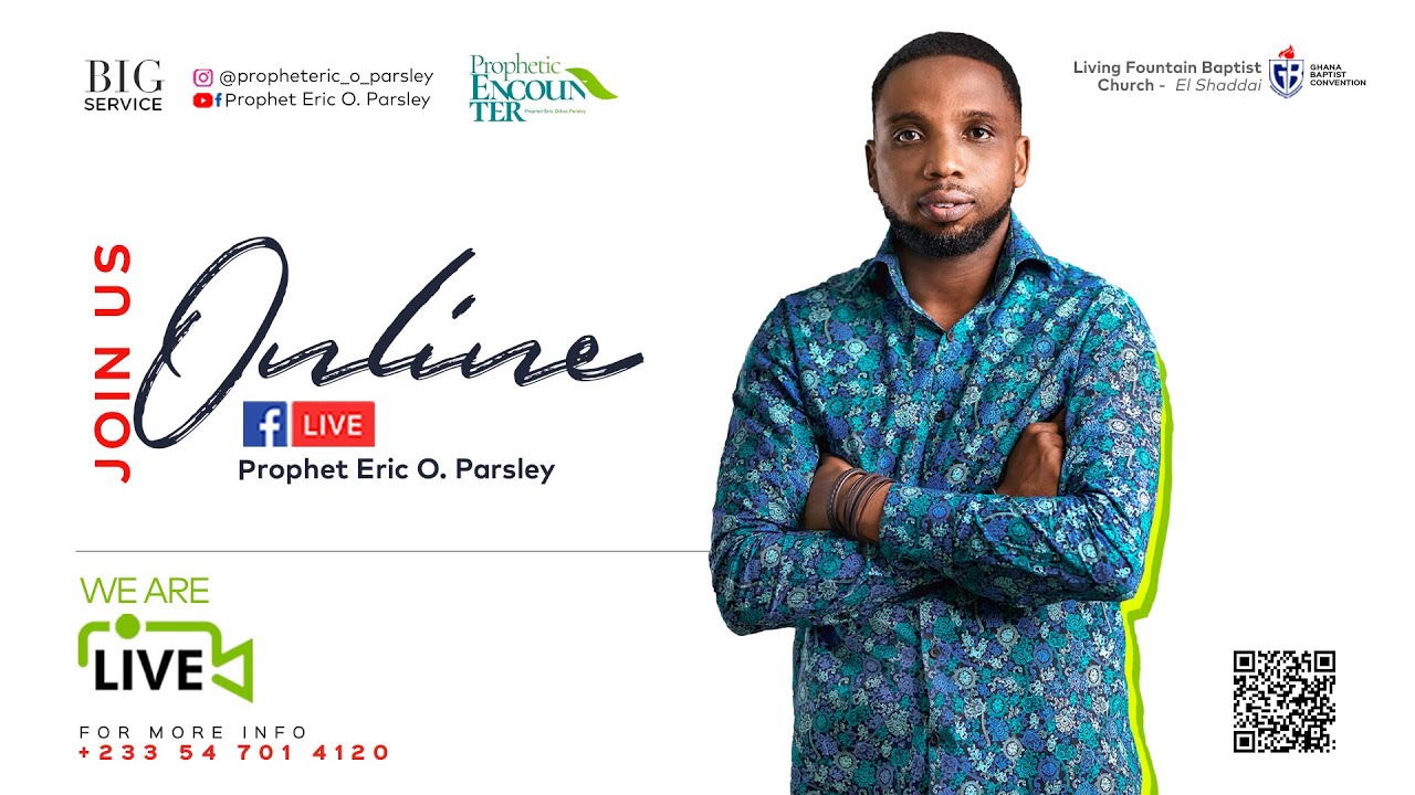 #SPIRITUAL SENSE || PROPHET ERIC O. PARSLEY - YouTube