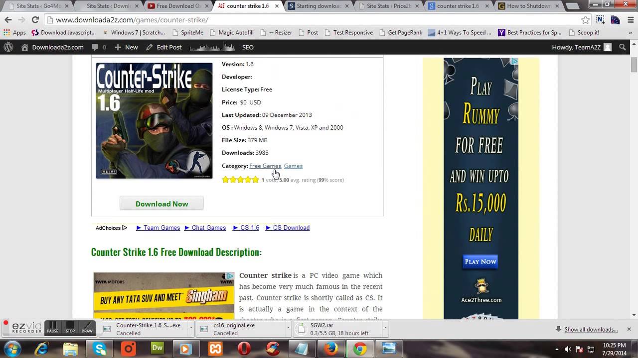 Counter Strike 1.6 Game Full Version Free Download for PC - YouTube