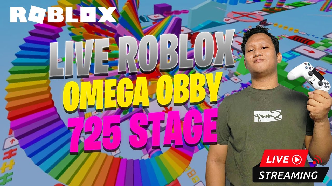 Roblox Menamatkan oMega Obby 725 Stage - YouTube