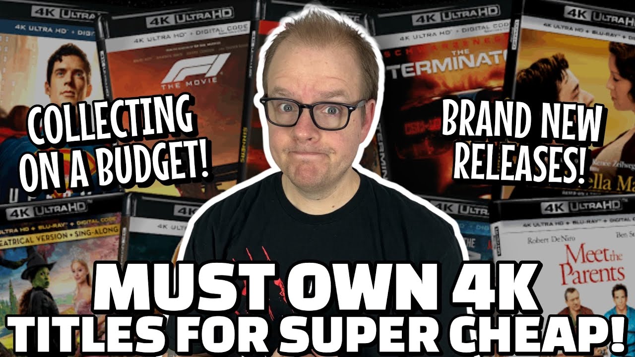 Collecting On A BUDGET! MUST Own 4K Titles For SUPER Cheap! | GRUV 3 ...