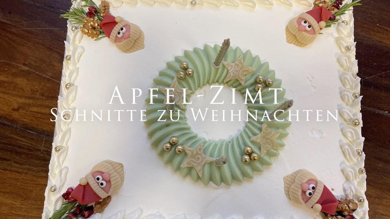 Apfel Zimt Schnitte - YouTube