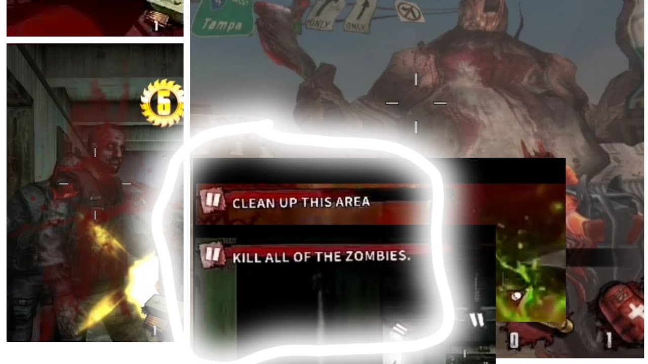 Zombie Frontier 3: *CLEAN UP THIS AREA(mission complete) *KILL ALL OF ...