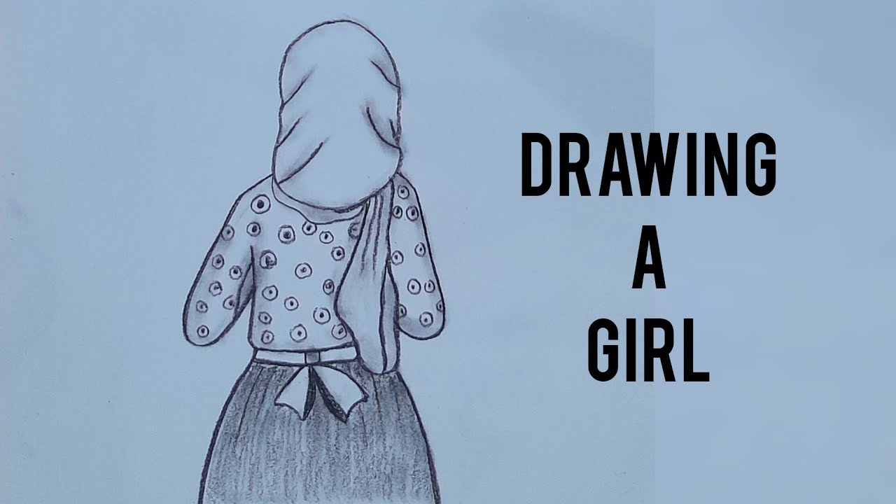How to draw a Girl |Easy Drawing for Beginners |Step by step # ...