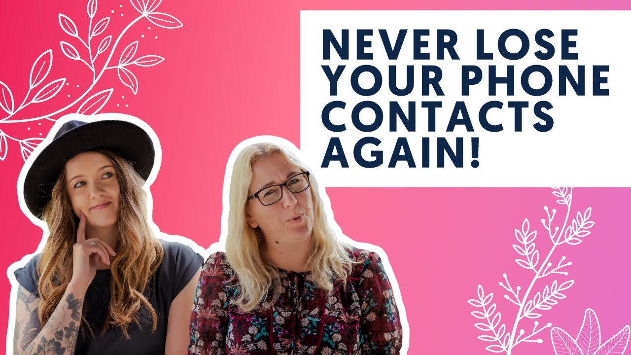 The Best Way to Store Contacts in your Phone - YouTube