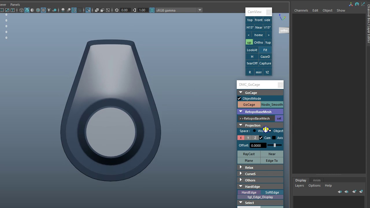 Align to Camera Axis Maya - YouTube